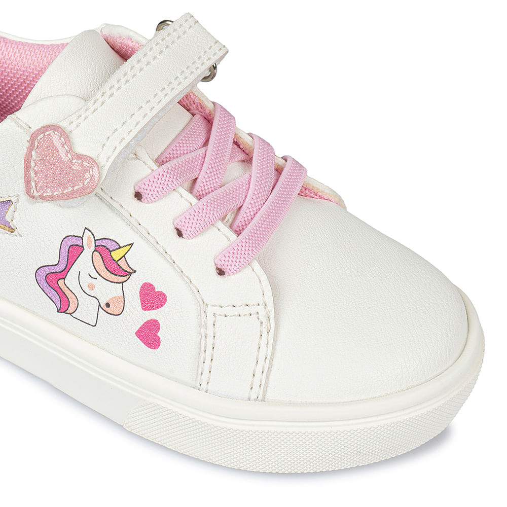 Zapatilla Casual Niña Piazza Kids Blan/Ros | VIALE