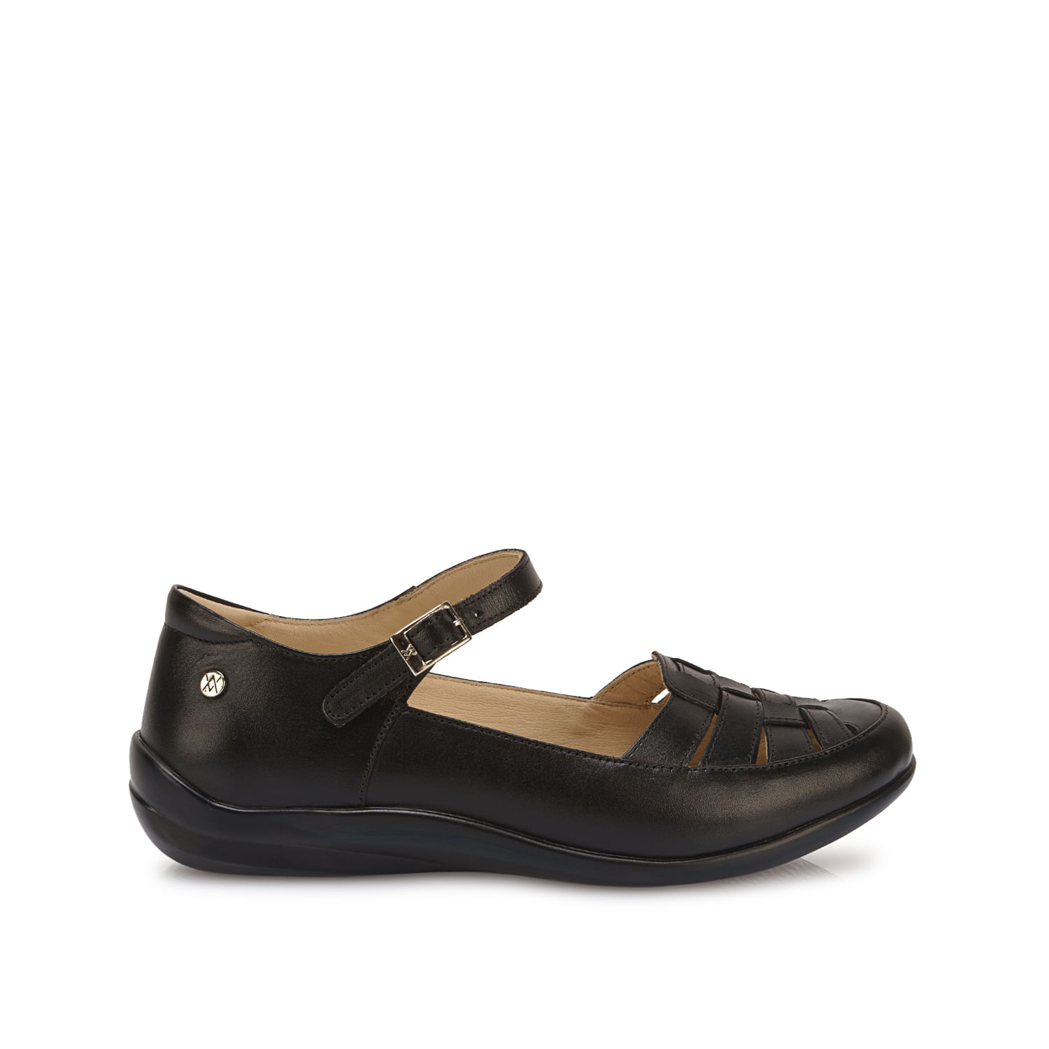 Zapato Canasta Casual DK-2601 Negro Viale Cuero | VIALE